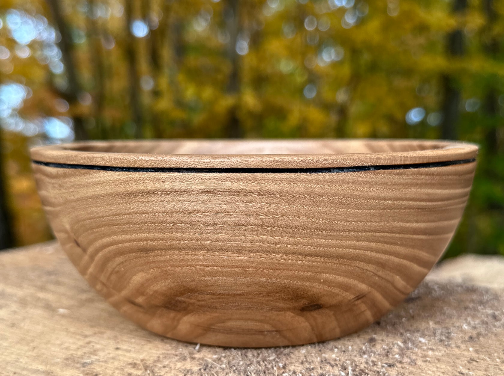 Elm - Small (6 3/4 inch) Bowl – LittleFlockWoodworks